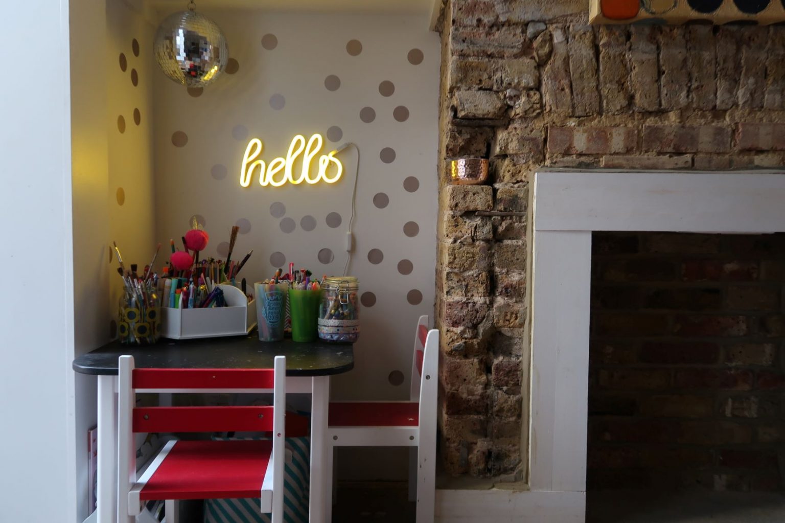 How To Make An Art And Crafts Station For Kids - A Baby on Board blog